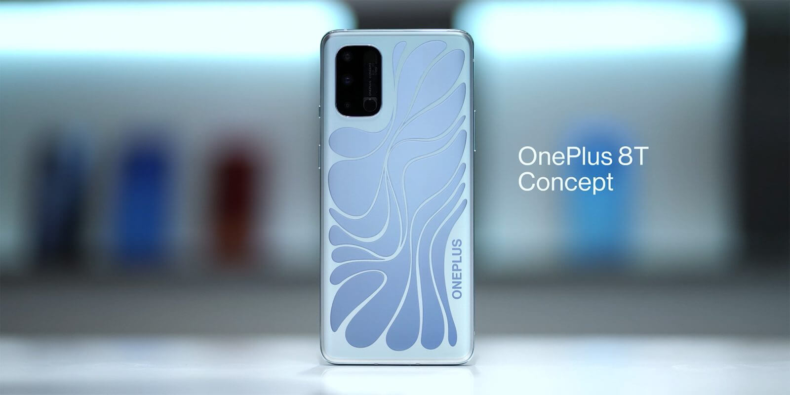 OnePlus Flaunts 8T Concept Phone With a Color Changing Back