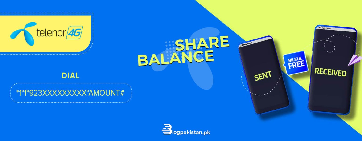 How to Share Telenor Balance - Telenor Balance Share Code 2023