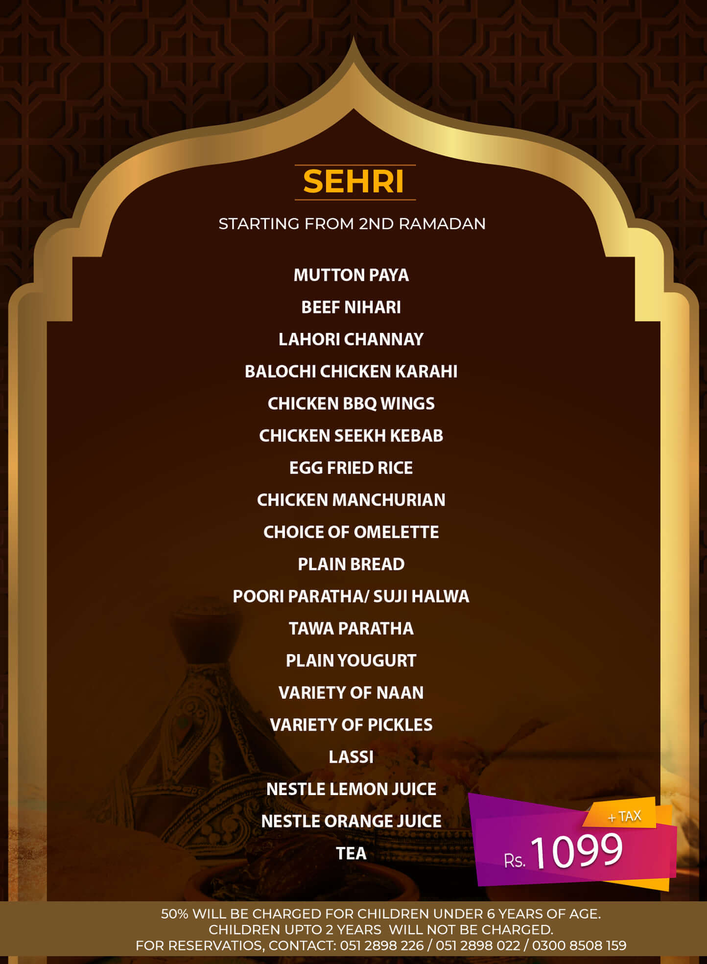 22 BEST Restaurants For Sehri in Islamabad: Menus & Prices
