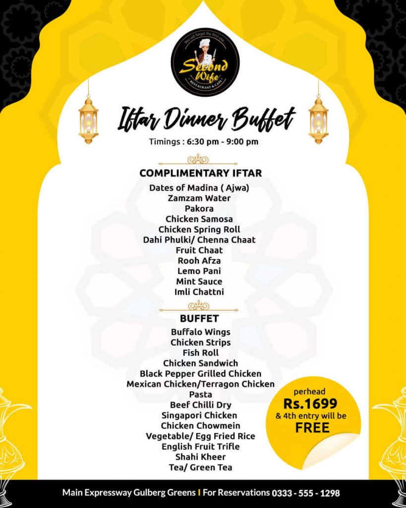 30 BEST Places to Get Iftar Buffet in Islamabad: Menus & Prices
