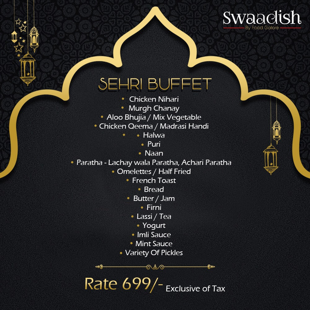 22 BEST Restaurants For Sehri in Lahore: Menus & Prices
