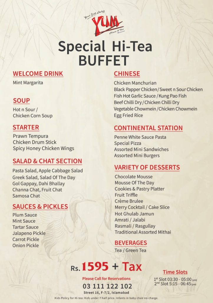 9 Places To Get Hi-Tea In Islamabad - The Best Ambiance & Food