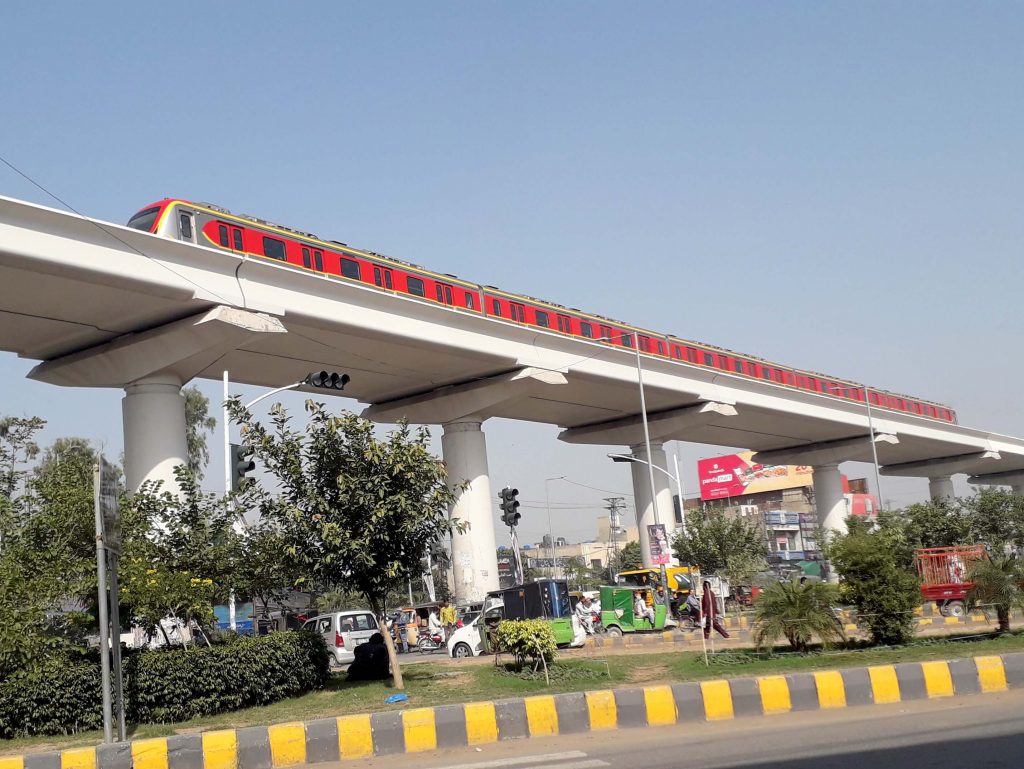 Orange Line Completed 2 Years and Served Nearly 50M People