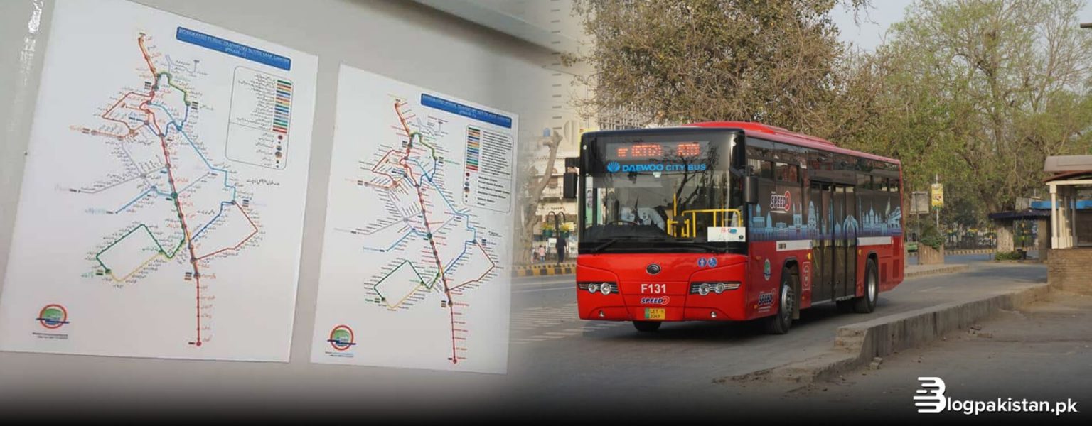Speedo/Feeder Bus Route Lahore - Bus Stops, and Round Time