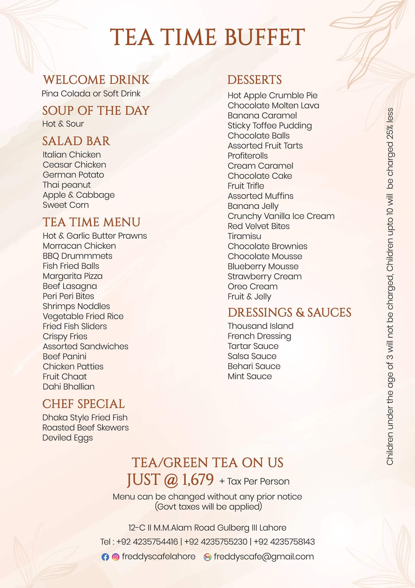 15 Best Places For Hi-Tea in Lahore 2022 - Updated