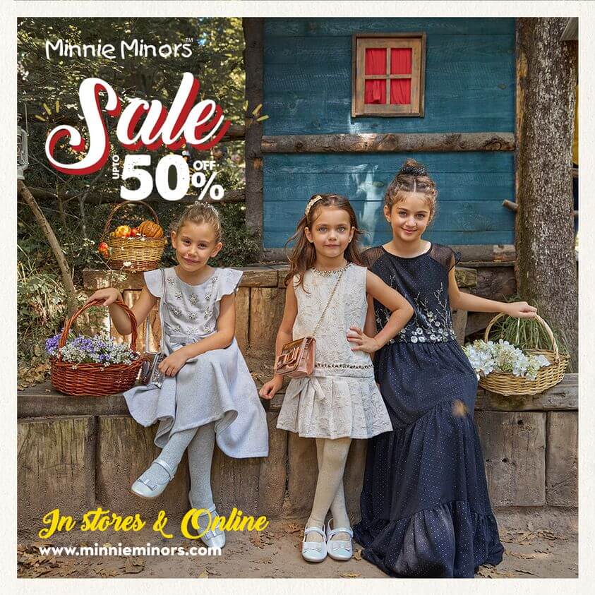 Minnie Minors Sale - Upto 50% Off on the Cutest Winter Clothing