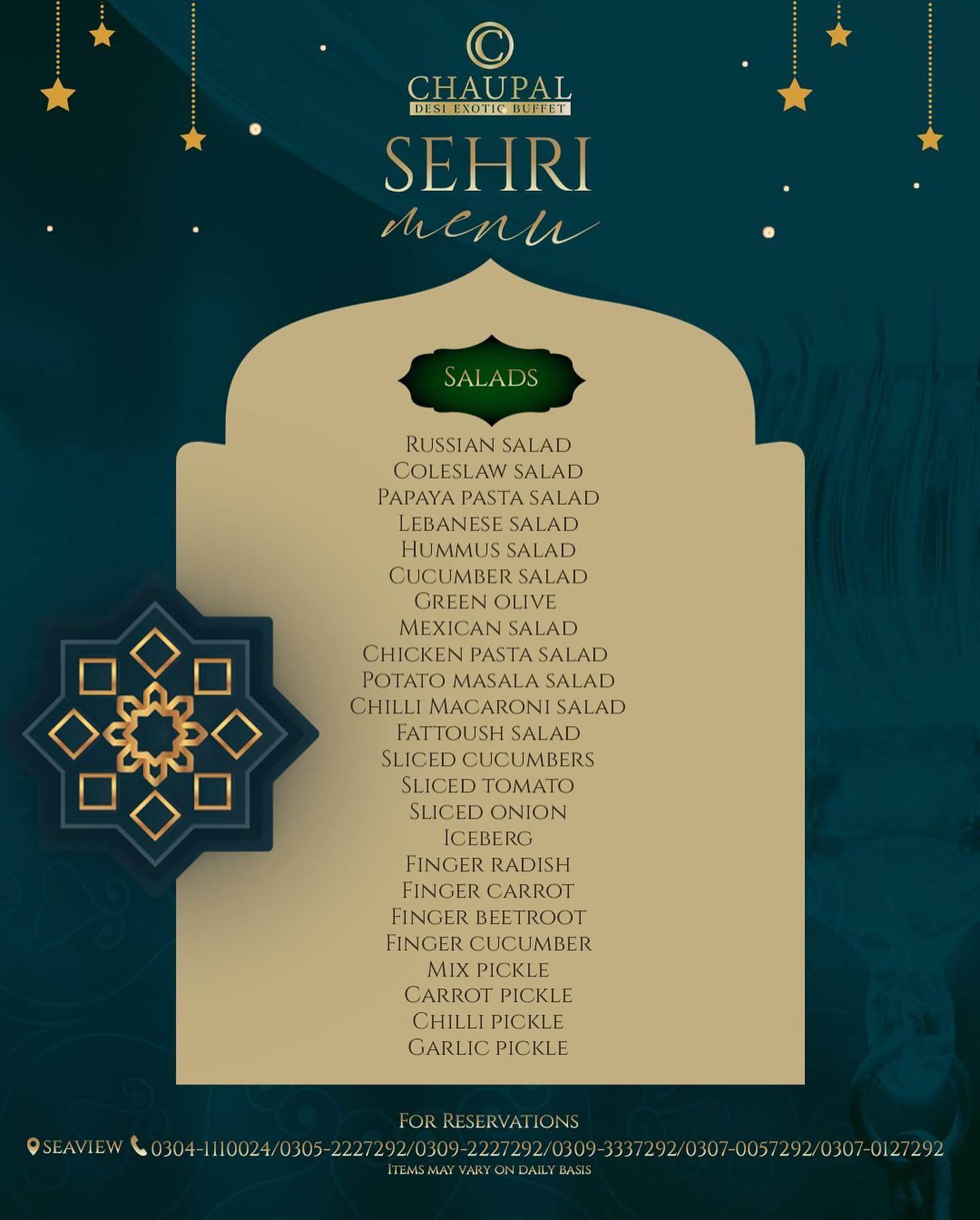 7 BEST Restaurants For Sehri in Karachi: Menus & Prices