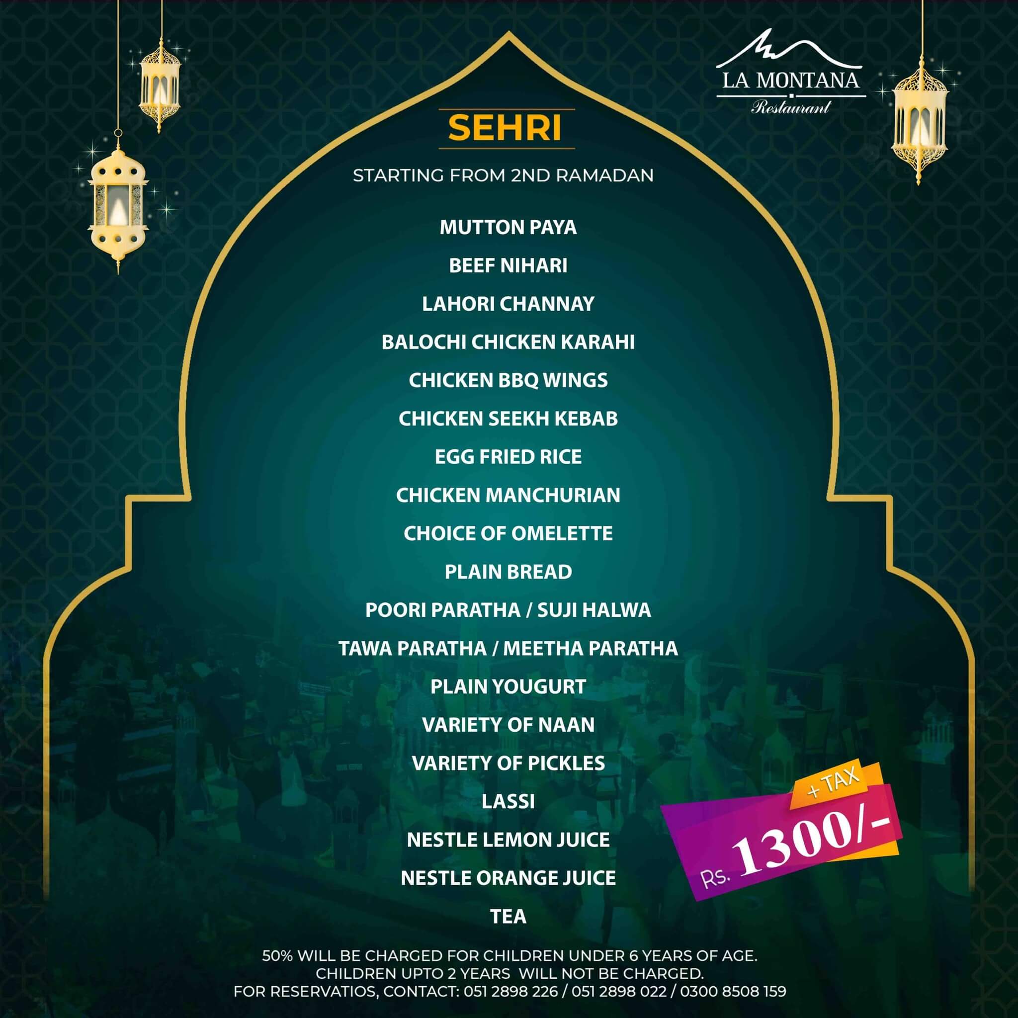 22 BEST Restaurants For Sehri in Islamabad: Menus & Prices