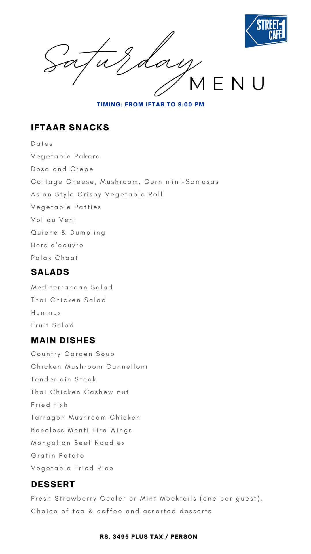 11 Restaurants Offering a Luxury Iftar Buffet in Pakistan