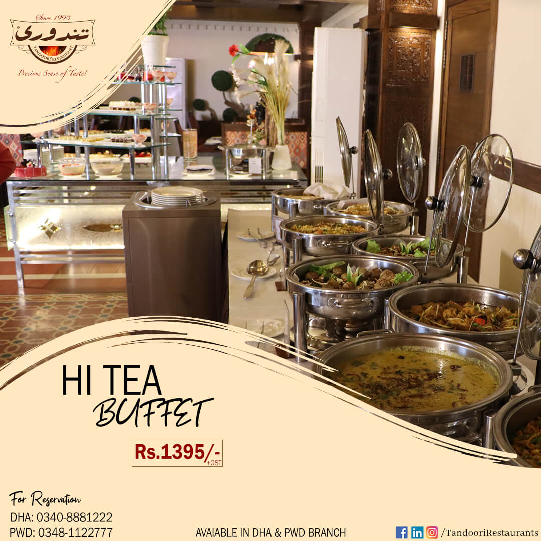 15 Best Places To Get Hi-Tea In Islamabad - Best Ambiance & Food