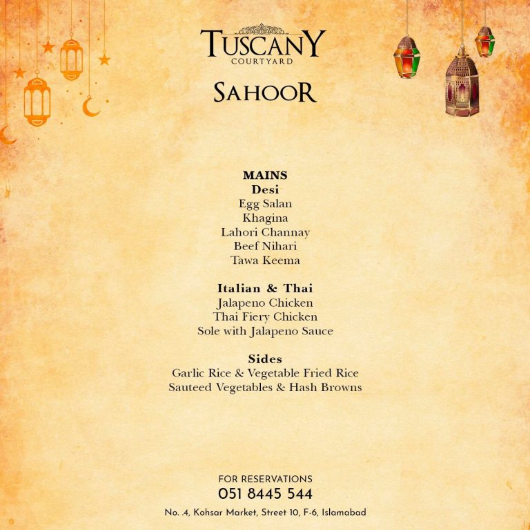 9 Places To Get Hi-Tea In Islamabad - The Best Ambiance & Food