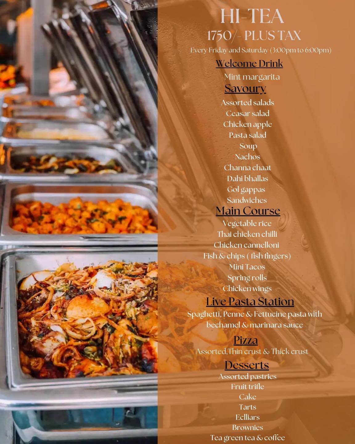 15 Best Places To Get Hi-Tea In Islamabad - Best Ambiance & Food