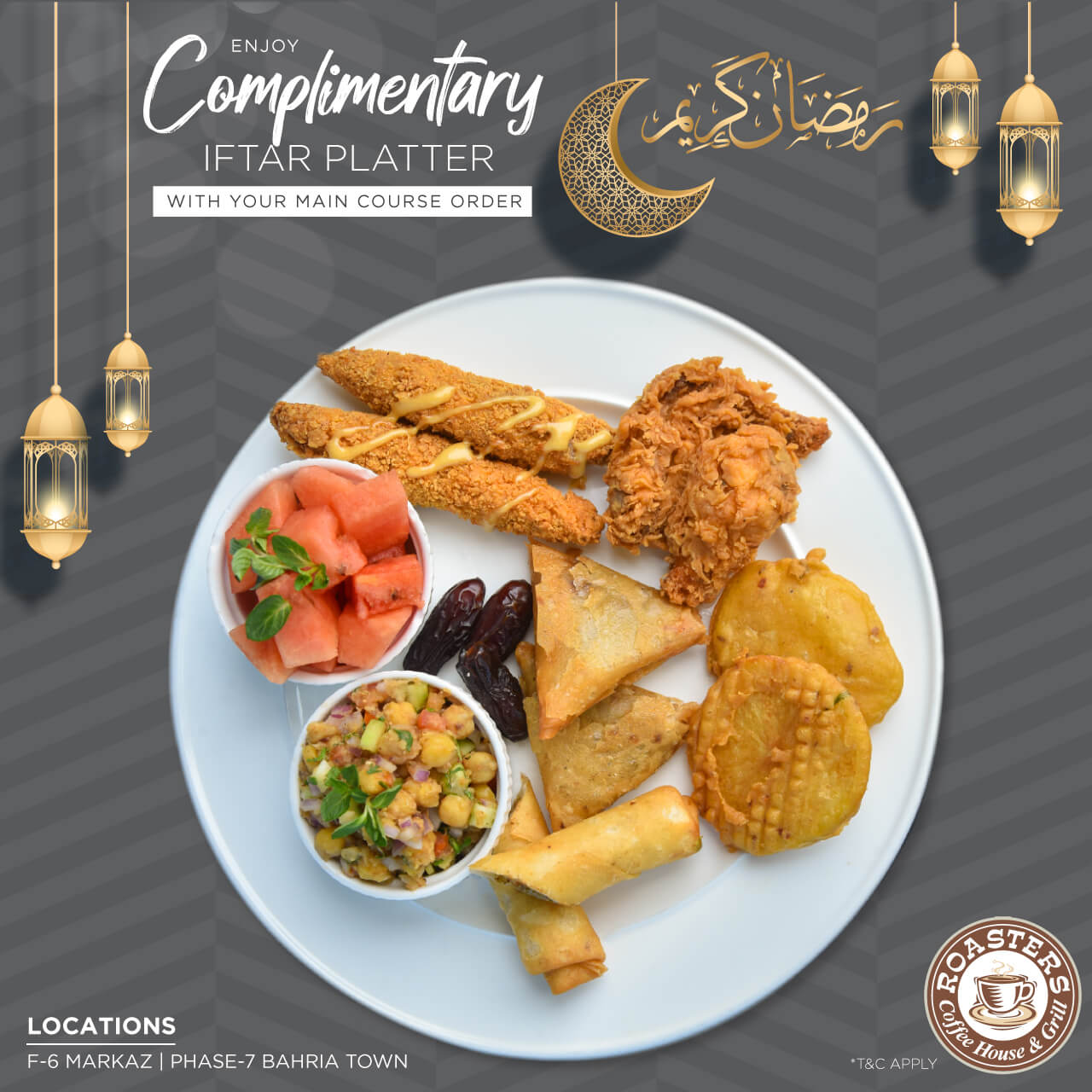 Iftar and Sehri Platters & Deals Under PKR 1500 in Islamabad