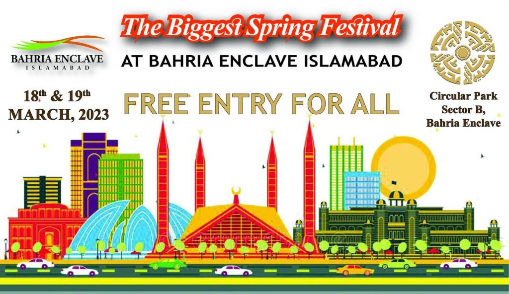 Spring Family Gala Bahria Enclave - Floral Exhibition | Music | Food