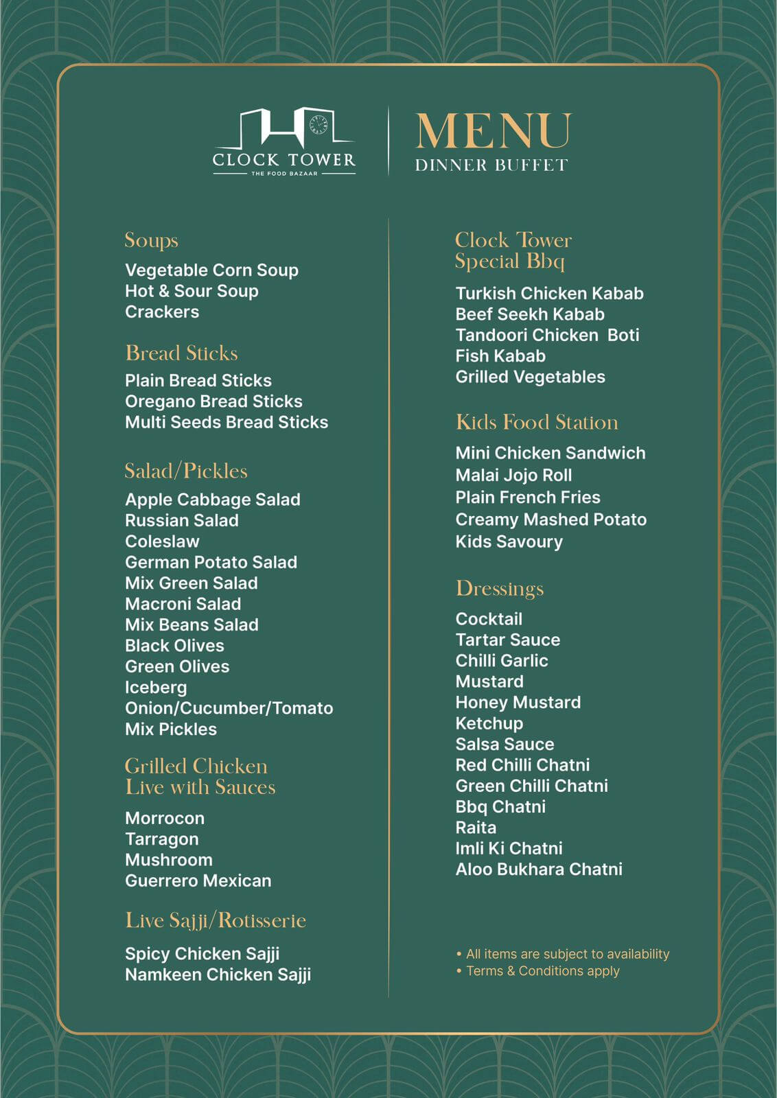 10 Places To Visit for Dinner Buffet in Karachi: Price & Menu