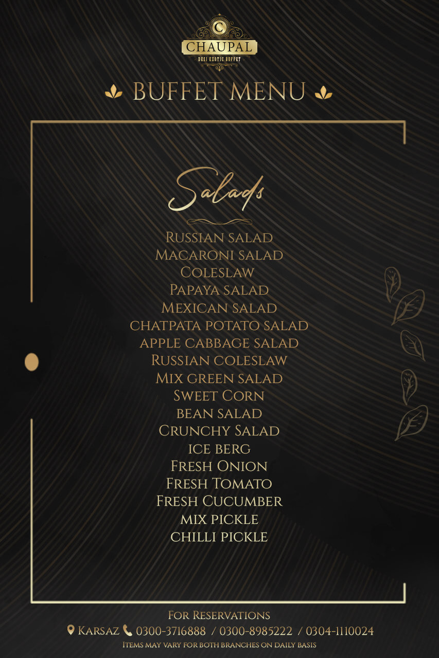 10 Places To Visit for Dinner Buffet in Karachi: Price & Menu