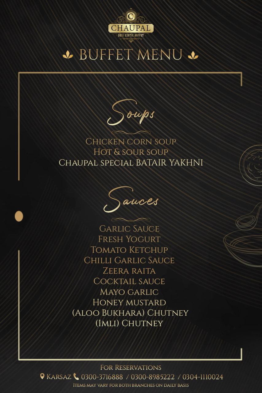 10 Places To Visit for Dinner Buffet in Karachi: Price & Menu