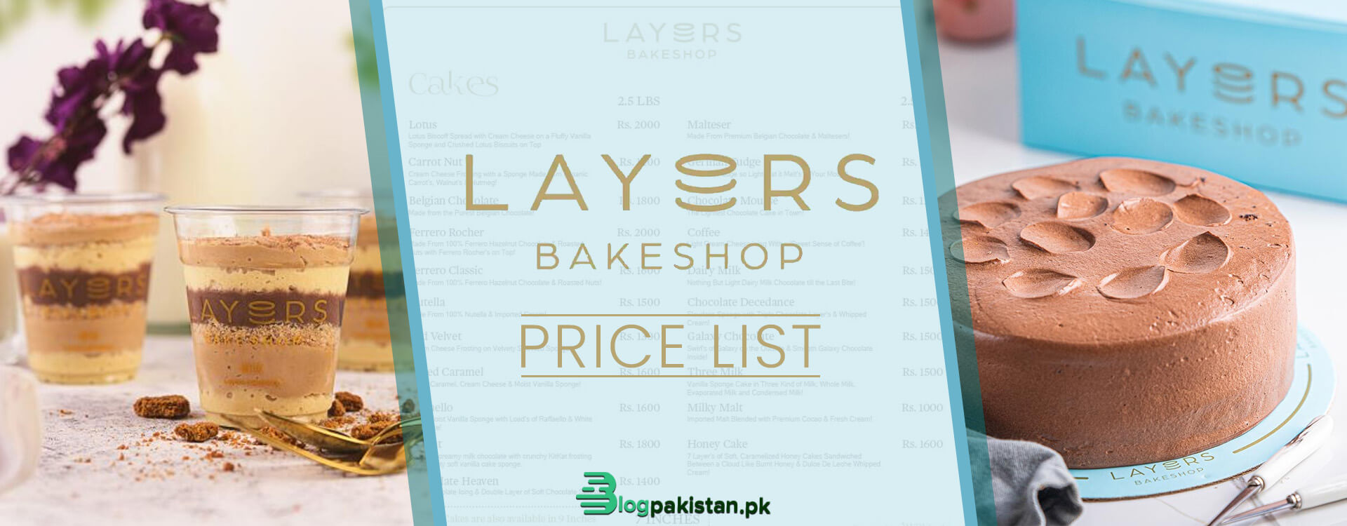 Layers Bakeshop Pakistan Price List Locations Contact