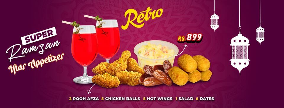 Retro Pizza Ramadan Deals - Unbeatable Pizza Deals to Enjoy