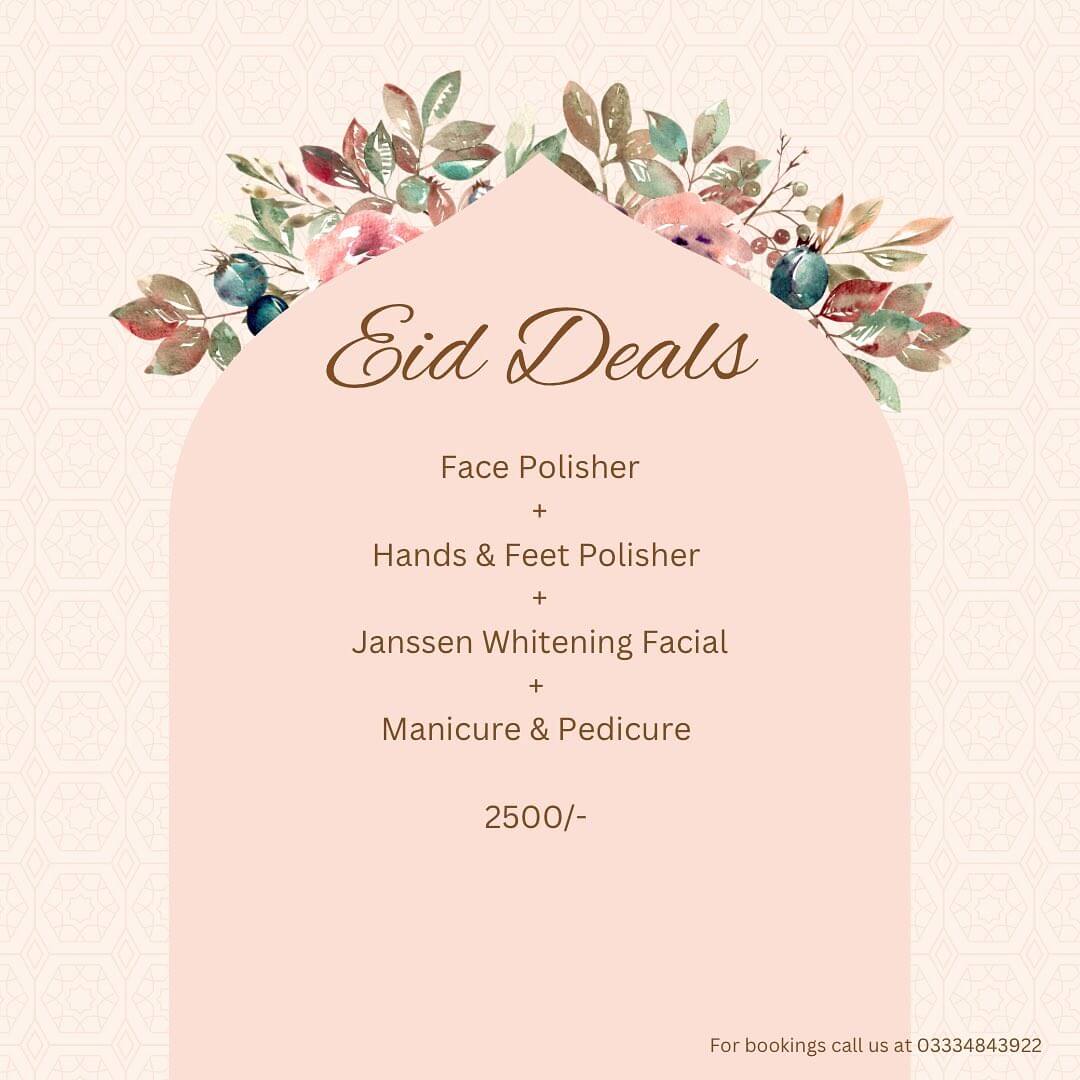 Eid Offers on Salons in Lahore 2023 - Depilex, Fuzion & More