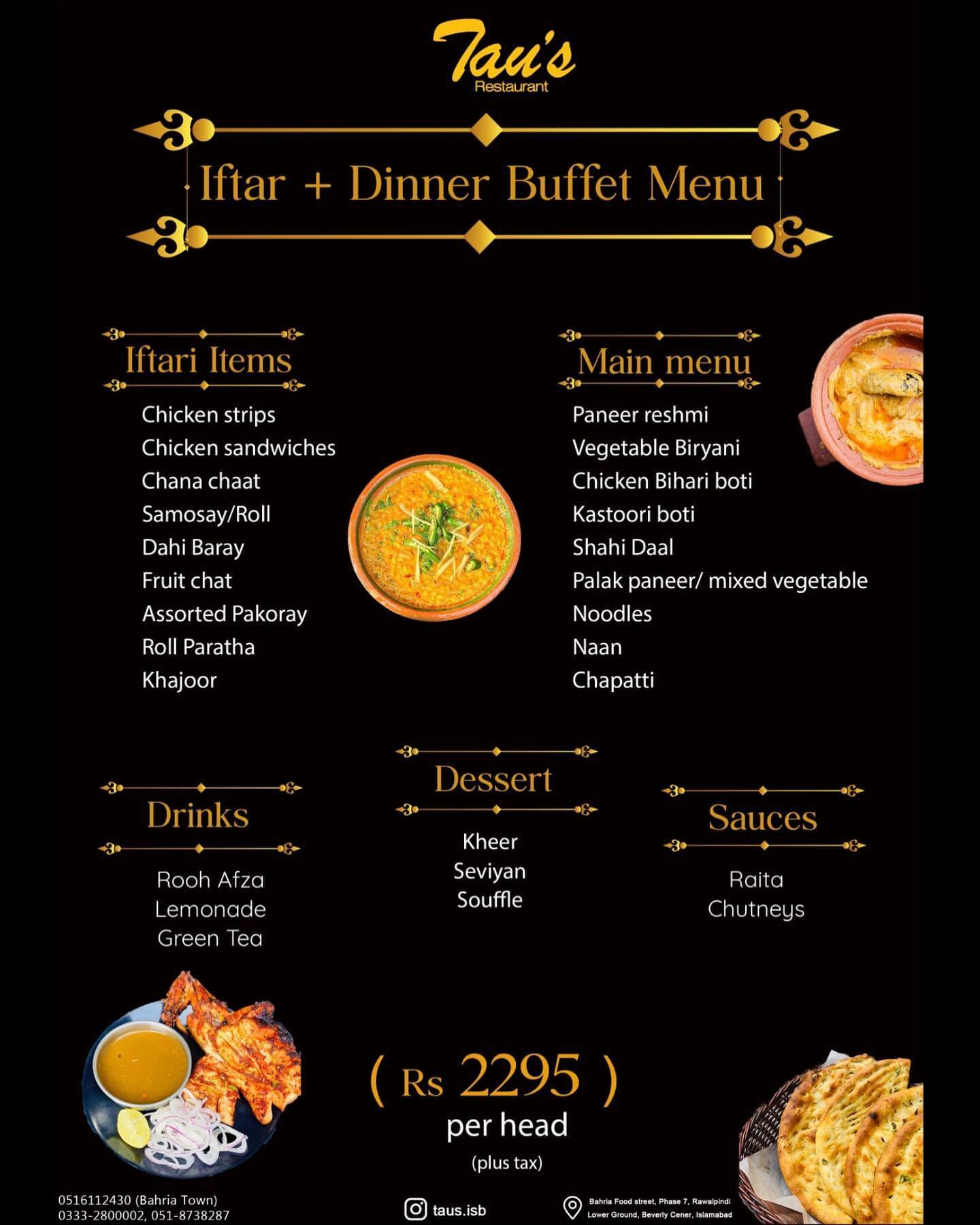 32 Best Places to Get Iftar Buffet in Islamabad - 2024