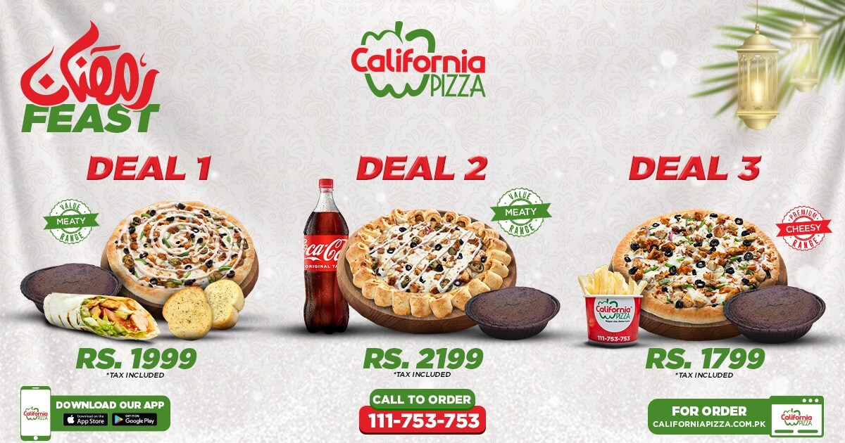 Ramadan Pizza Deals 2023 - Dominoes, California Pizza & More