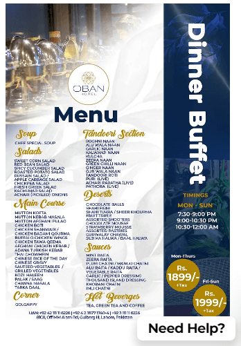 25 Best Restaurants For Dinner Buffet In Lahore with Prices - 2023