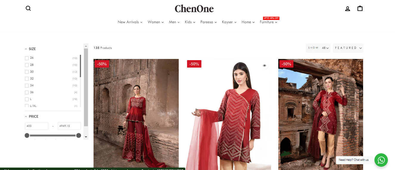 ChenOne Summer Sale - Up To 50% OFF On Apparel & Home