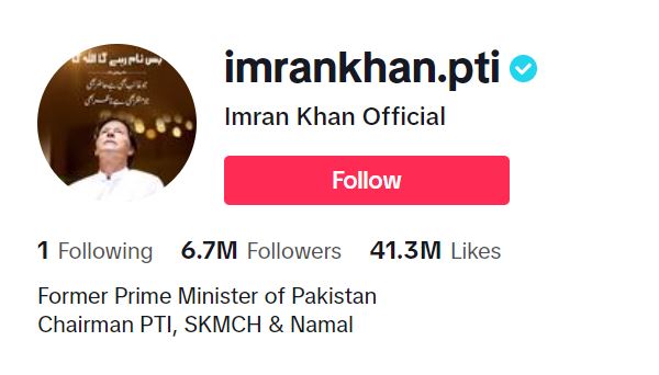 Imran Khan Leaves All World Leaders Behind With Almost 7 Million ...