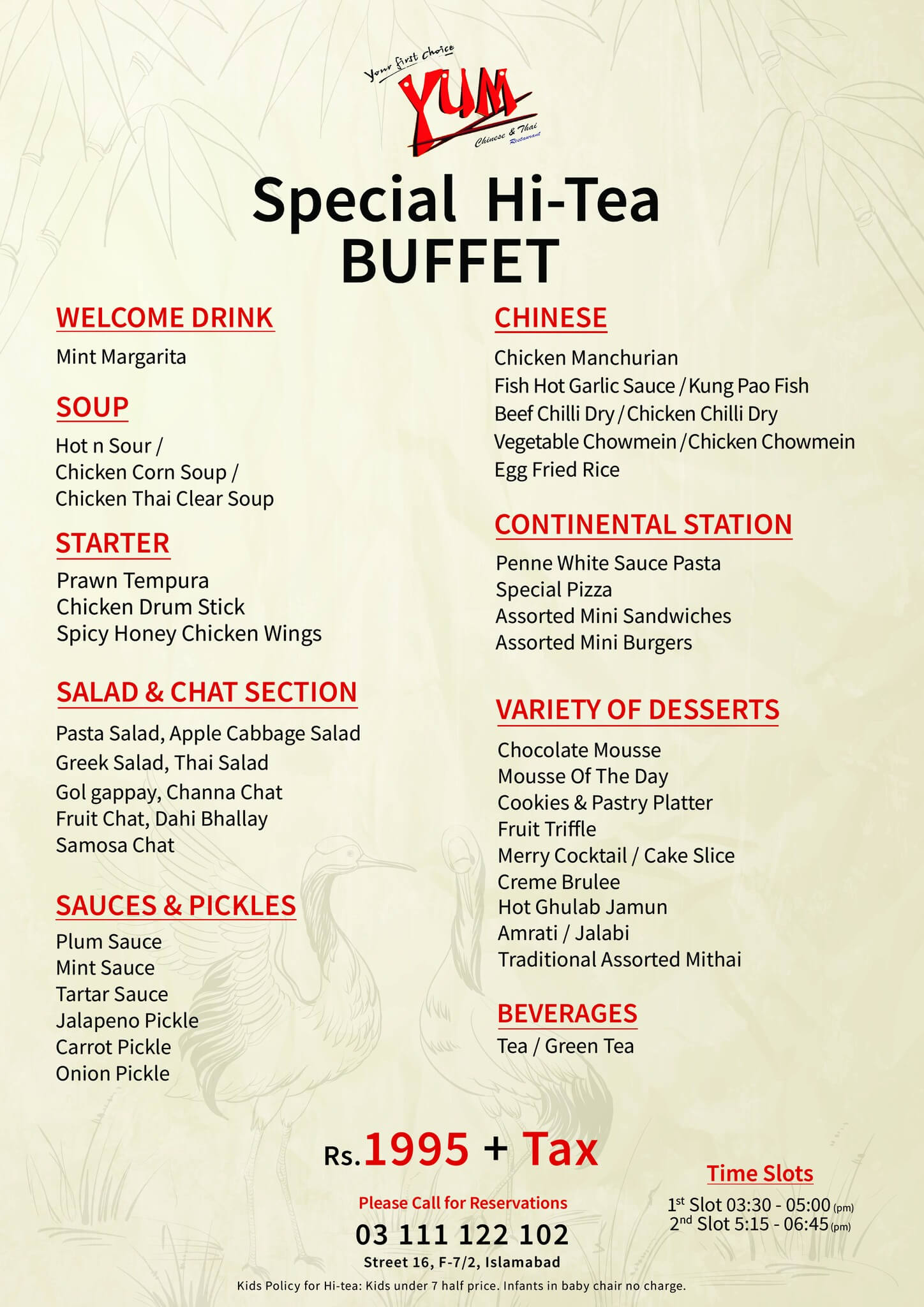 9 Places To Get Hi-Tea In Islamabad - The Best Ambiance & Food