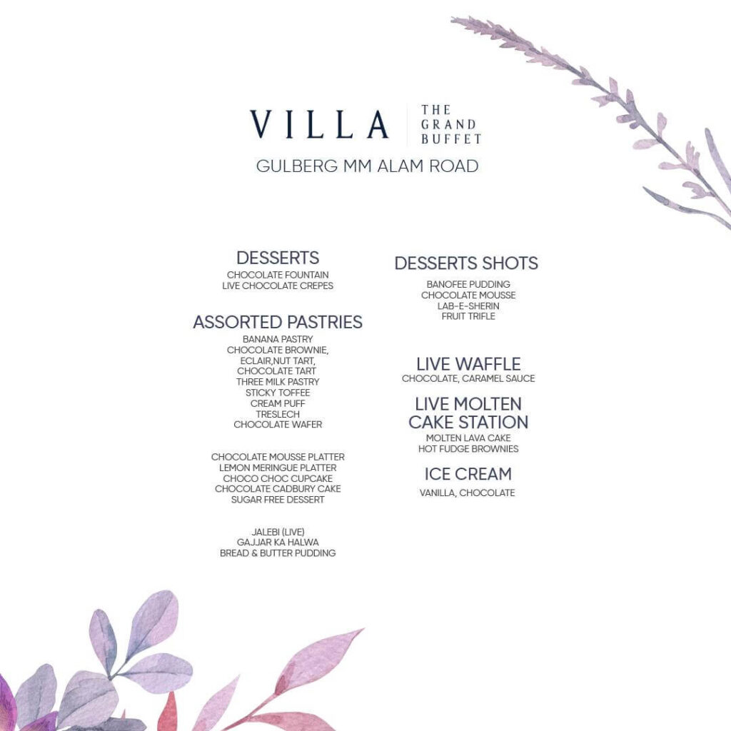 16 Best Places to Enjoy Hi-Tea Buffet in Lahore - 2024 Updated