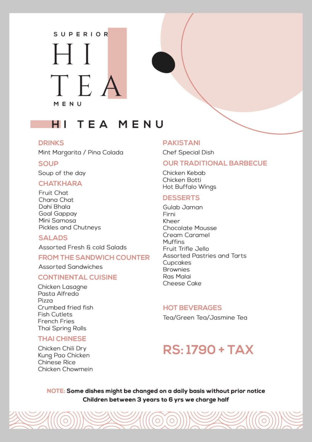 16 Best Places to Enjoy Hi-Tea Buffet in Lahore - 2024 Updated