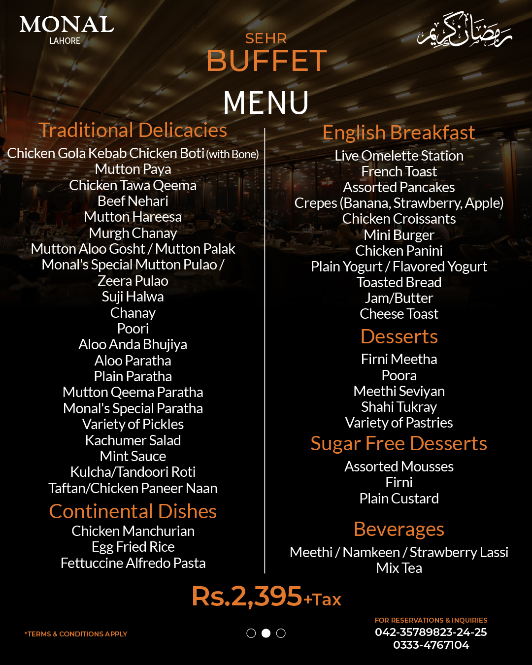 20 BEST Restaurants For Sehri in Lahore: Menus & Prices